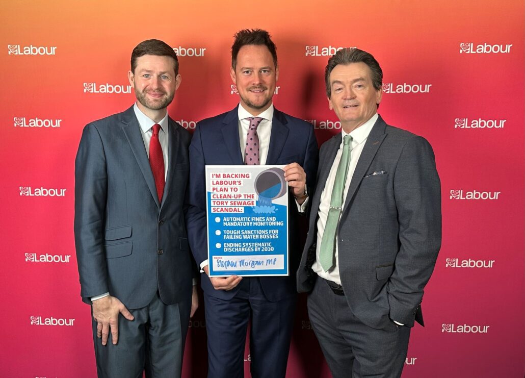 Portsmouth MP and Feargal Sharkey back Labour’s pledge to end sewage ...