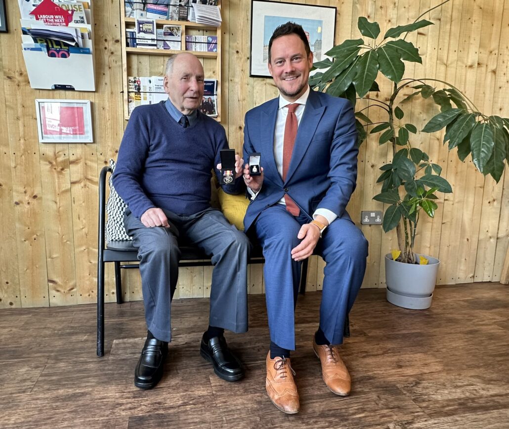 Portsmouth MP celebrates as local nuclear veteran receives Nuclear Test ...