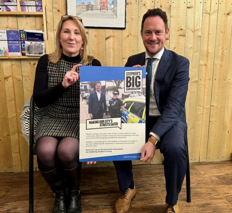 Stephen Morgan raises local crime issues with Hampshire Police and ...