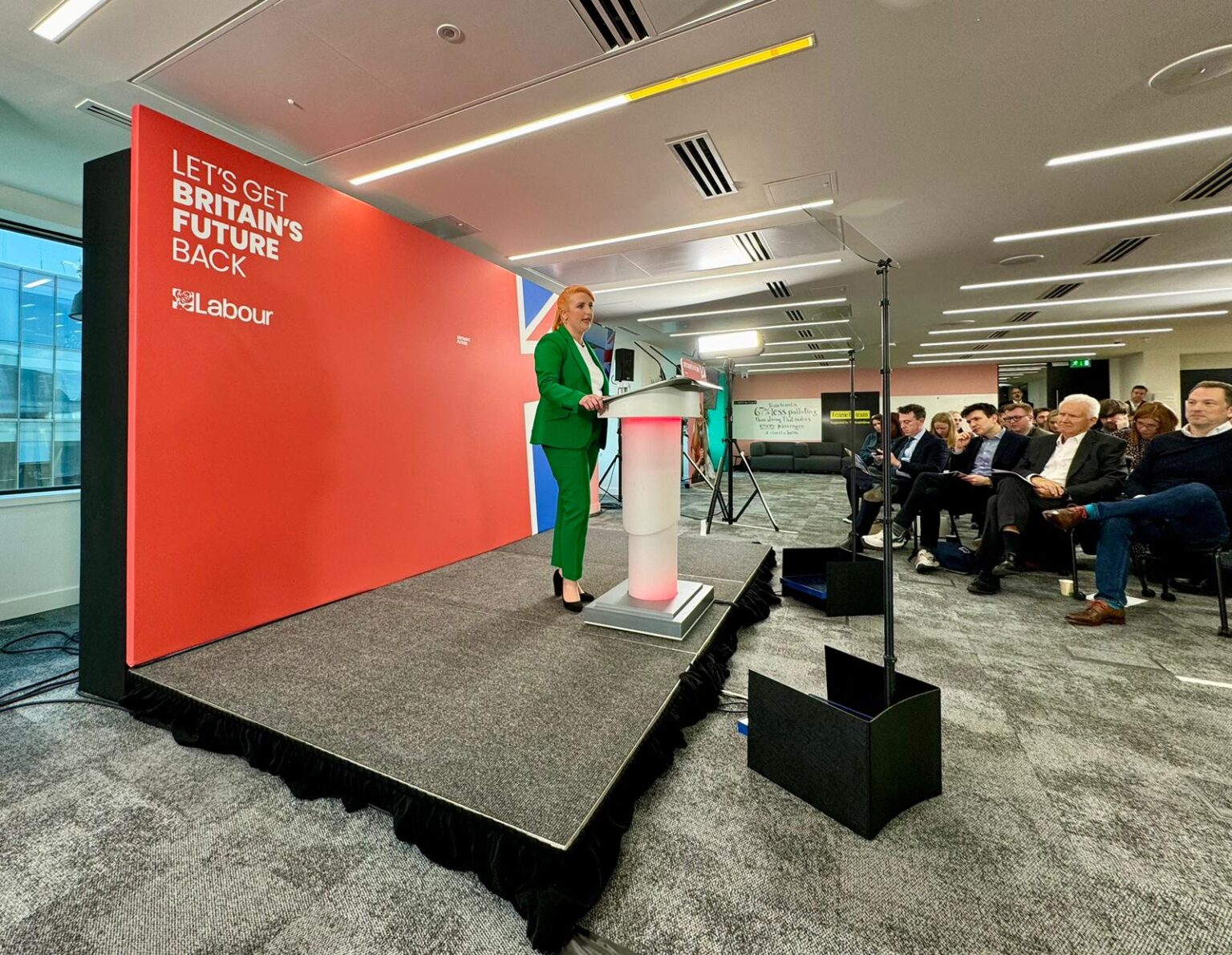 Louise Haigh launches Labour’s plan to get Britain moving, fix Britain ...
